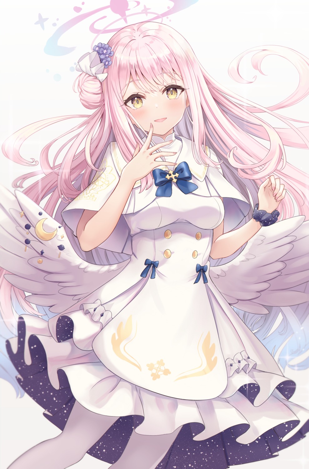 sakura ani blue archive misono mika angel dress pantyhose wings | #1059955 | yande.re